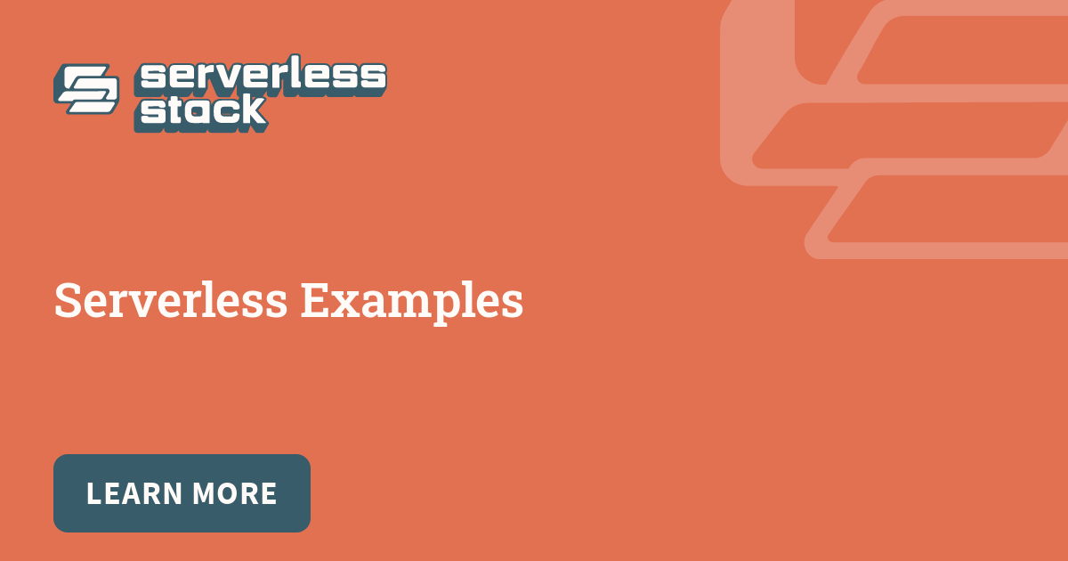 Serverless Examples
